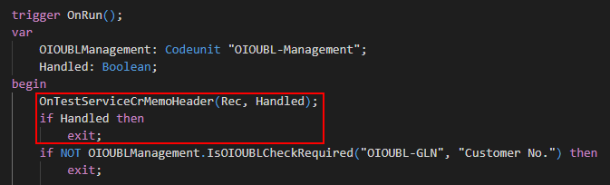 [Event Request] Codeunit 13642 OIOUBL-Check Service Cr. Memo · Issue #7745 · microsoft ...