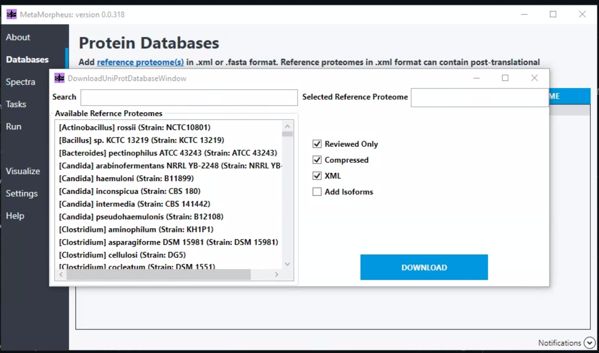 MM 0.0.317 closes when selecting "download proteome" · Issue #2071 · smith-chem-wisc ...