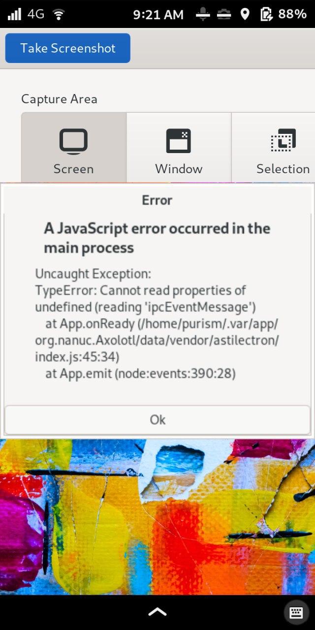 Bug Sigsegv In Flatpak 120 · Issue 835 · Axolotl Chataxolotl · Github