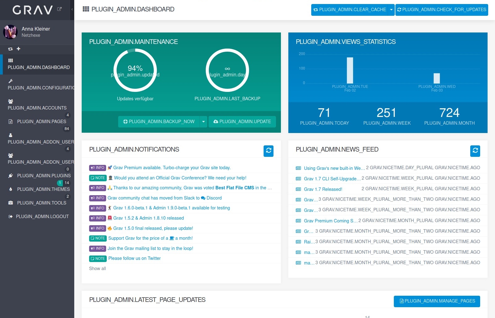 language constants showing in Admin · Issue #2057 · getgrav/grav-plugin-admin · GitHub