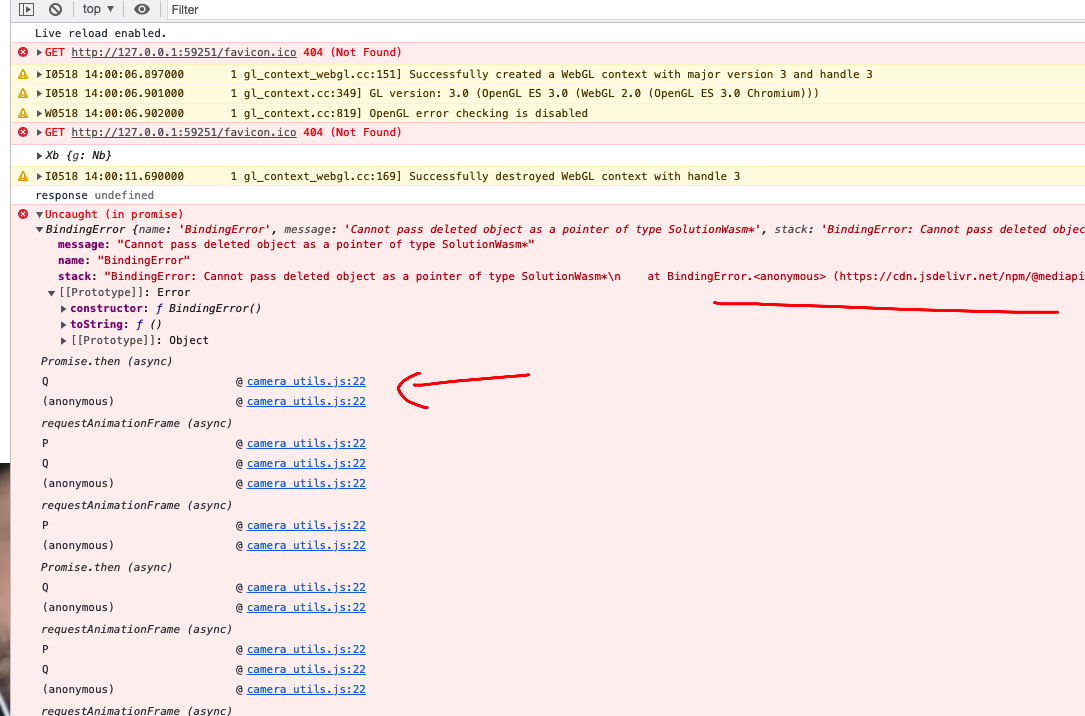 Why no camera.stop() interface in camera_utils.js? · Issue #1606 · google-ai-edge/mediapipe · GitHub