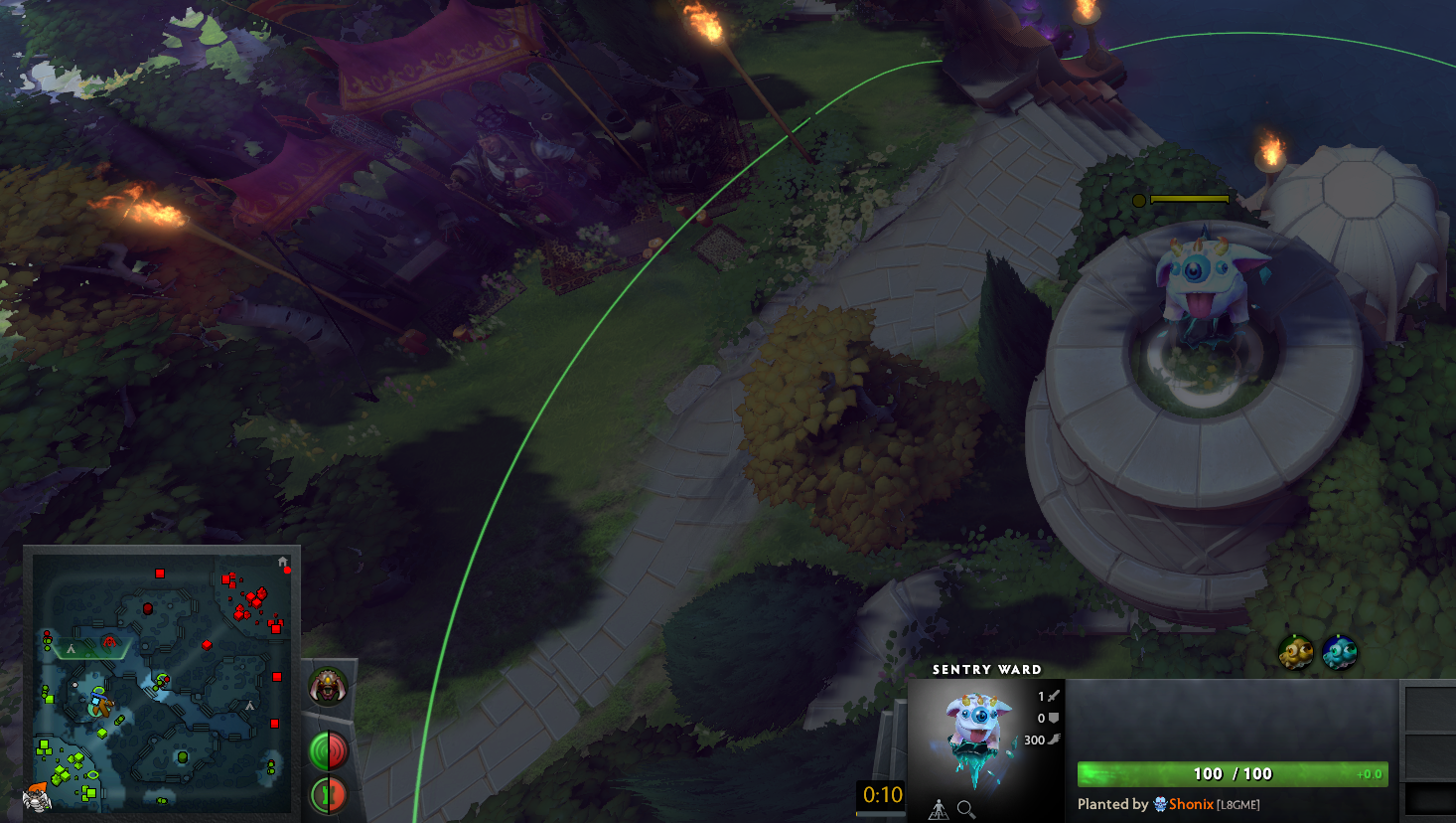 Replay - Player View - Sentry wards don't show on minimap · Issue #1975 · ValveSoftware/Dota2 ...