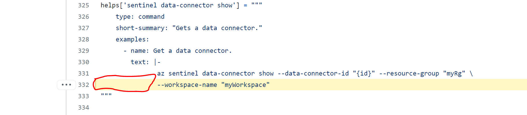 Code snippets; new lines · Issue #19601 · Azure/azure-cli · GitHub