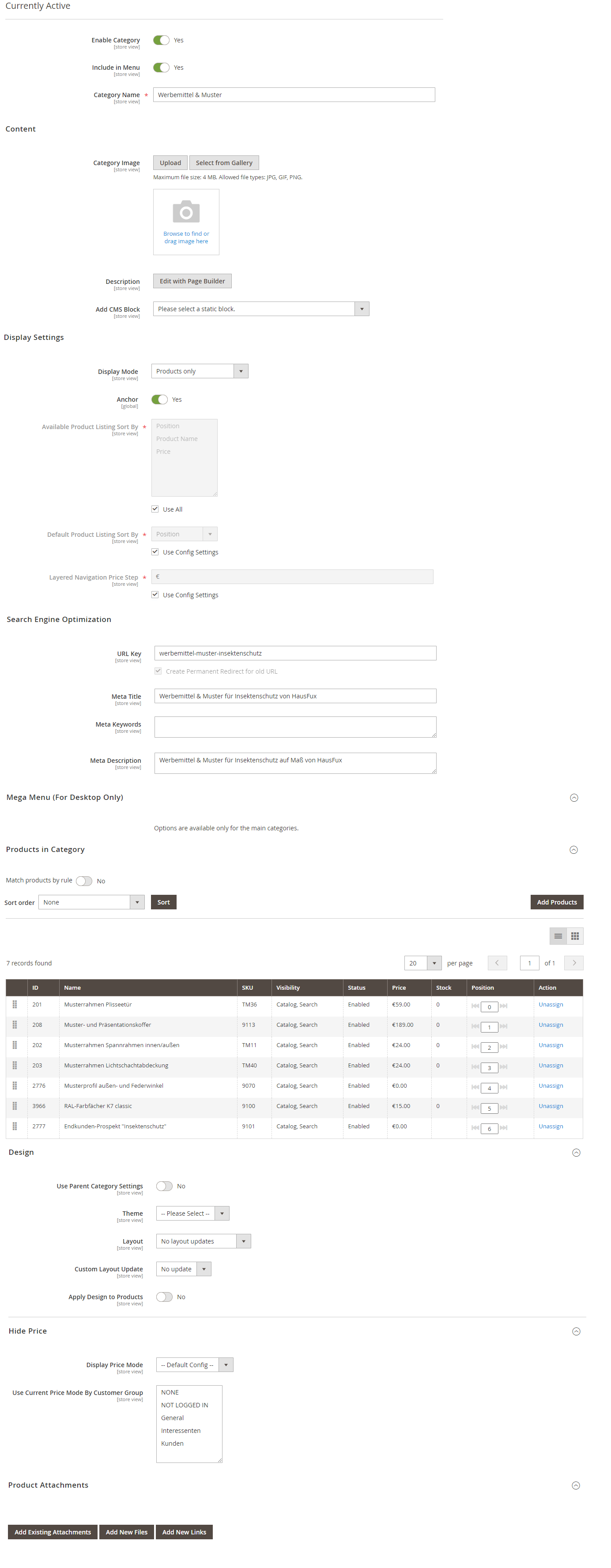 Cant open category : Notice: Undefined index: price in vendor/magento/module-visual-merchandiser ...