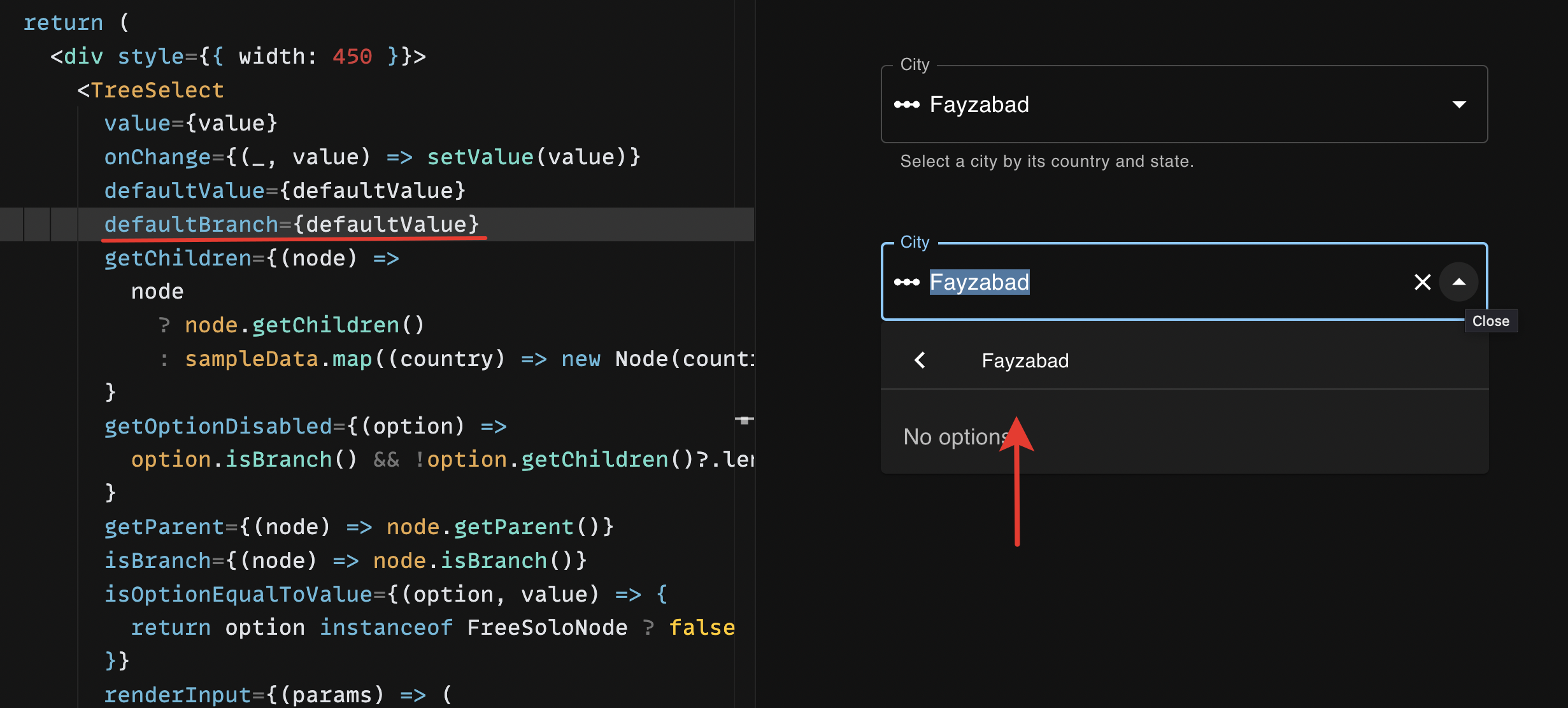 If you are using the default branch, the dropdown list looks different than when you manually ...