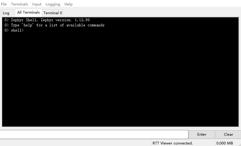 Add input capability to the RTT console · Issue #8394 · zephyrproject-rtos/zephyr · GitHub