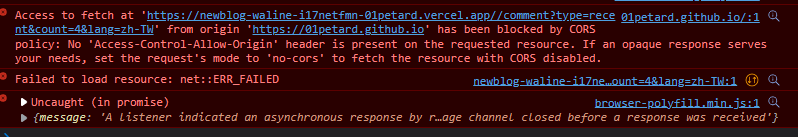 [Bug]: 主页侧边栏的评论区显示“无法获取评论，请确认相关配置是否正确” · Issue #1299 · jerryc127/hexo-theme-butterfly · GitHub