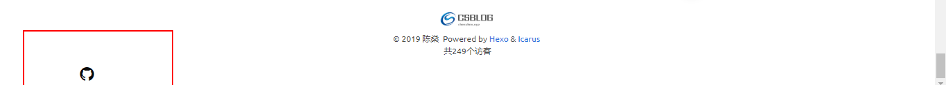 页面footer居中问题 · Issue #410 · ppoffice/hexo-theme-icarus · GitHub