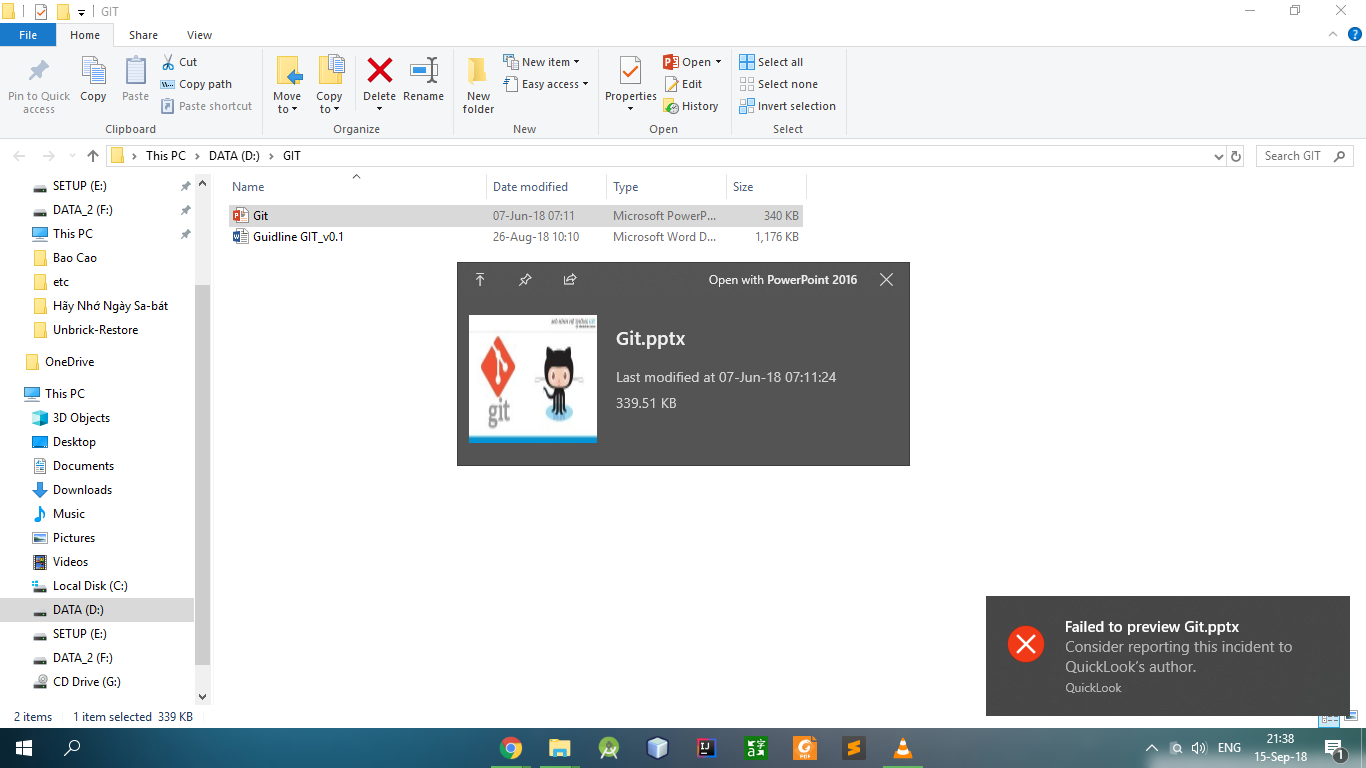 Cant Open Powerpoint File Ppt Pptx · Issue 357 · Ql Winquicklook · Github 