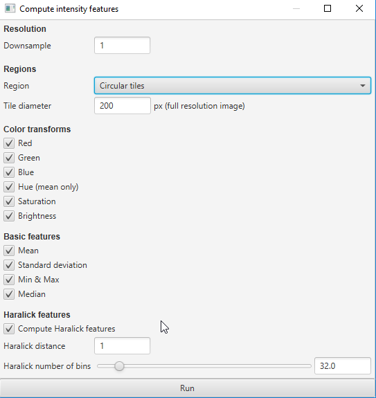 Calculate Intensity features - choose square/circular tiles does not work for me · Issue #154 ...