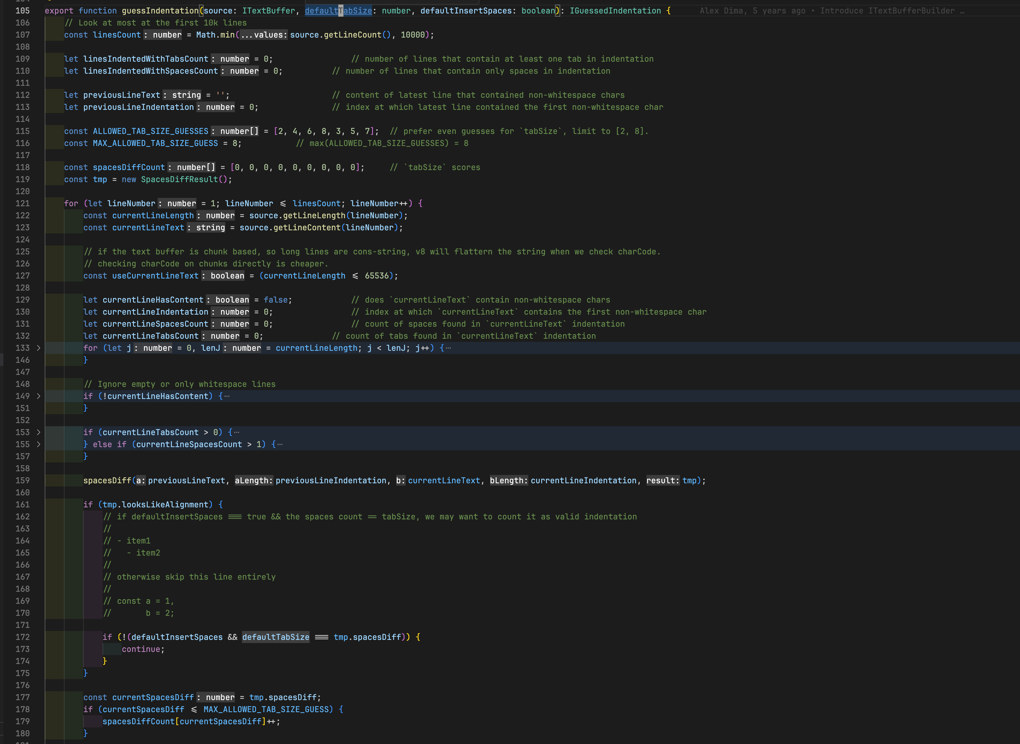 Less Prominent Inlay Hints · Issue 186613 · Microsoftvscode · Github 