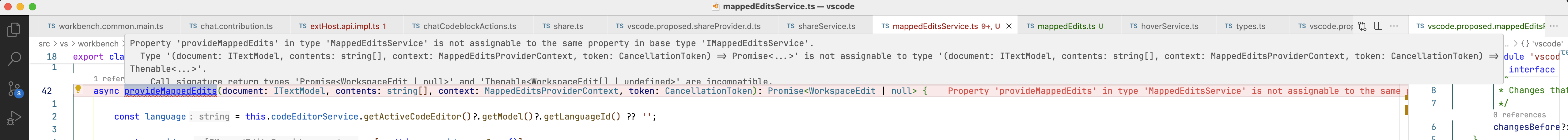 Hover overflowing onto editor on the right · Issue #190567 · microsoft/vscode · GitHub