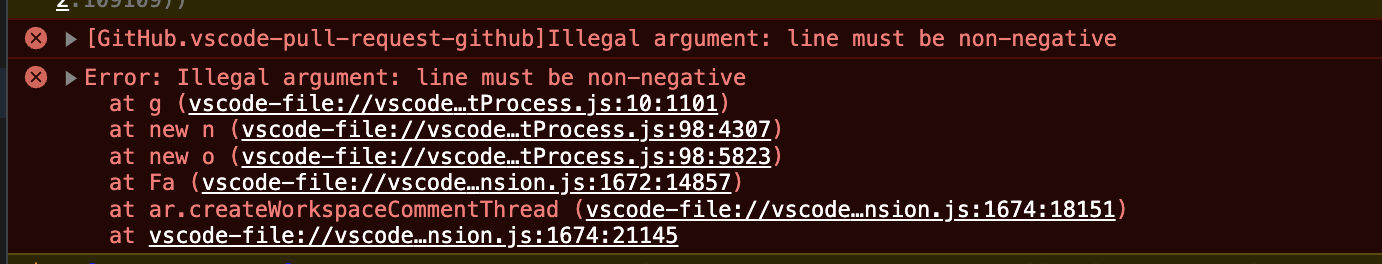 Exception In Dev Console `illegal Argument Line Must Be Non Negative` · Issue 5190 