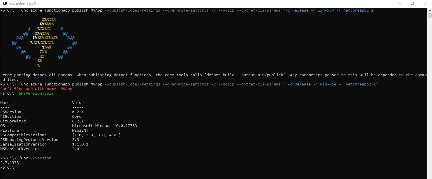 Value for the --dotnet-cli-params Argument Appears to Require a Leading Space · Issue #1431 ...