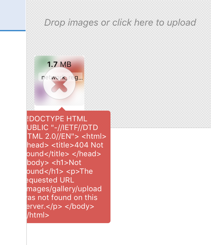 Images gallery upload not found · Issue #954 · BookStackApp/BookStack · GitHub