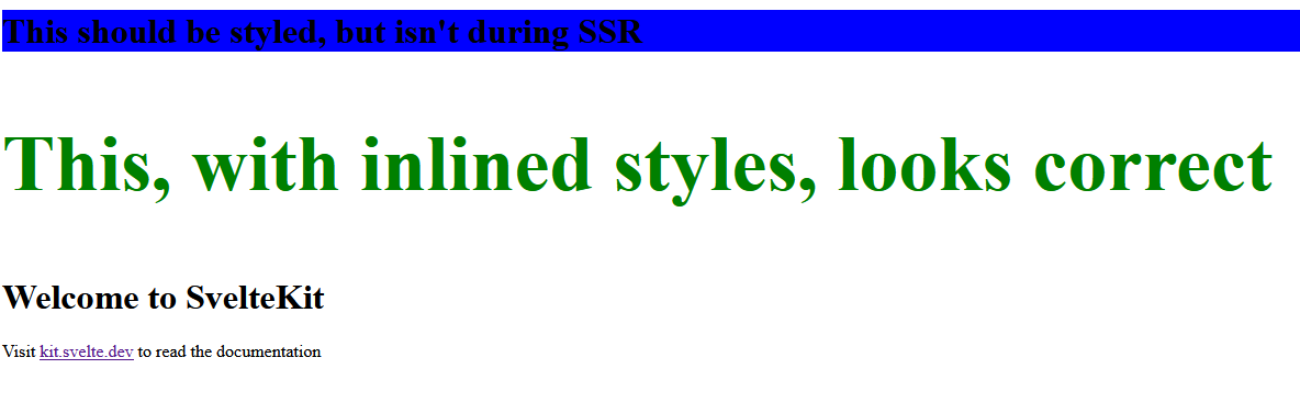 FOUC during SSR in production builds · Issue #5194 · sveltejs/kit · GitHub