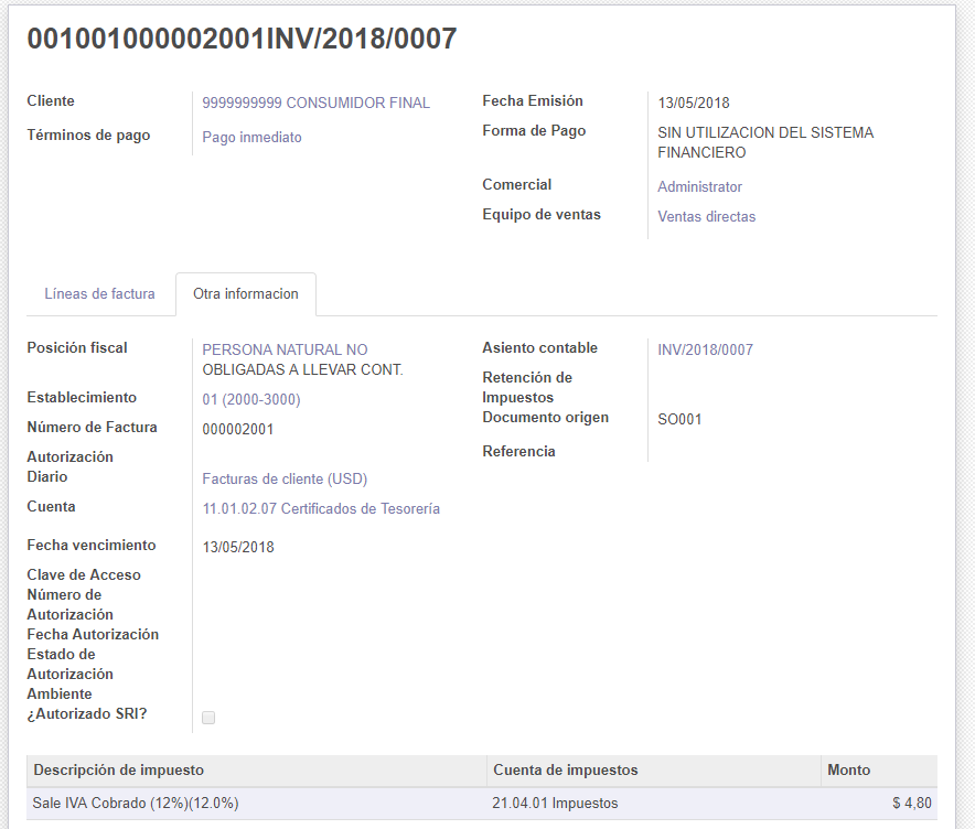 Habilitación Botón Factura Electrónica · Issue #223 · odoo-ecuador/odoo-ecuador · GitHub