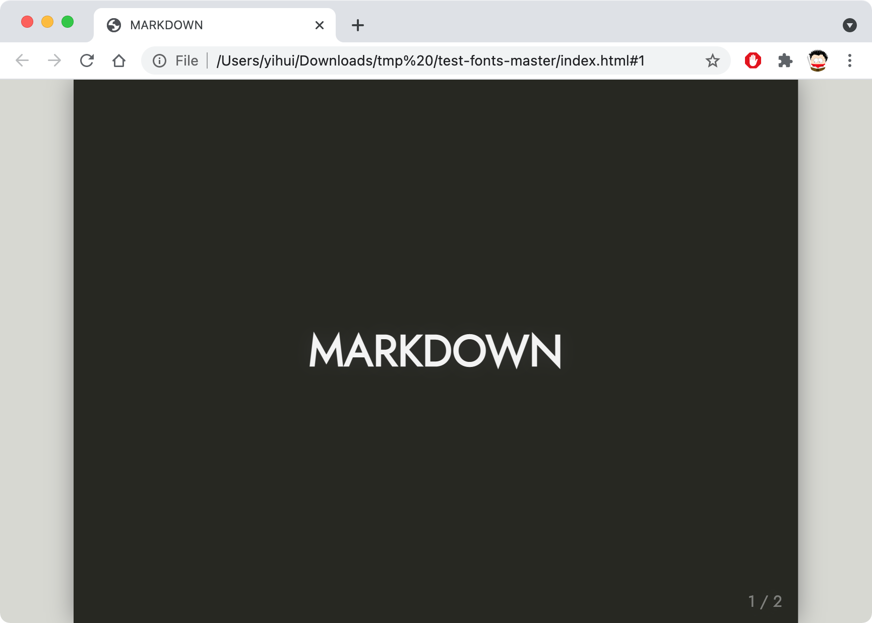 Setting `self_contained=true` leads to clipping of "A" from Google fonts · Issue #316 · yihui ...