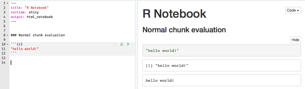 Throw warning/error when using `output: html_notebook` and `runtime: shiny` · Issue #1155 ...