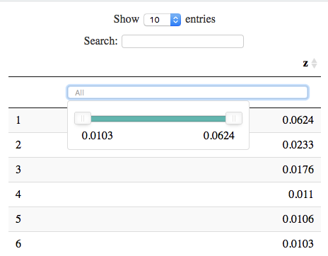 column filter decimal point very long with many trailing 0s · Issue ...