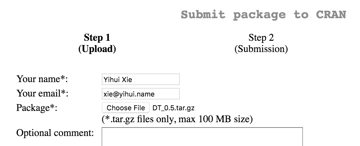 CRAN release for v0.5? · Issue #618 · rstudio/DT · GitHub