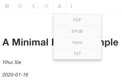 Gitbook toolbar for downloading files · Issue #854 · rstudio/bookdown · GitHub