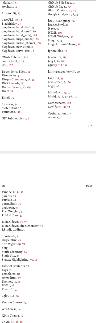 Add index entries · Issue #207 · rstudio/rmarkdown-cookbook · GitHub