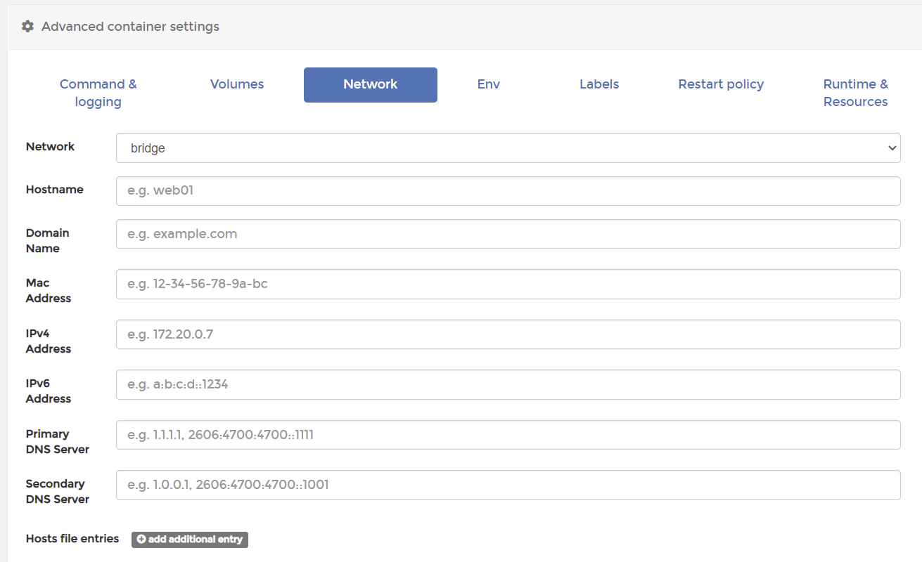 Add the ability to connect a new/duplicate/update container to multiple ... Add the ability to connect a new/duplicate/update container to multiple ...