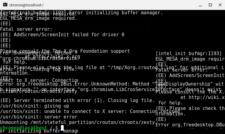 _XSERVTransmkdir: Owner of /tmp/.X11-unix should be set to root · Issue #3368 · dnschneid ...