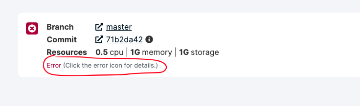Confusing instructions on how to see the error for a failed session · Issue #2504 ...