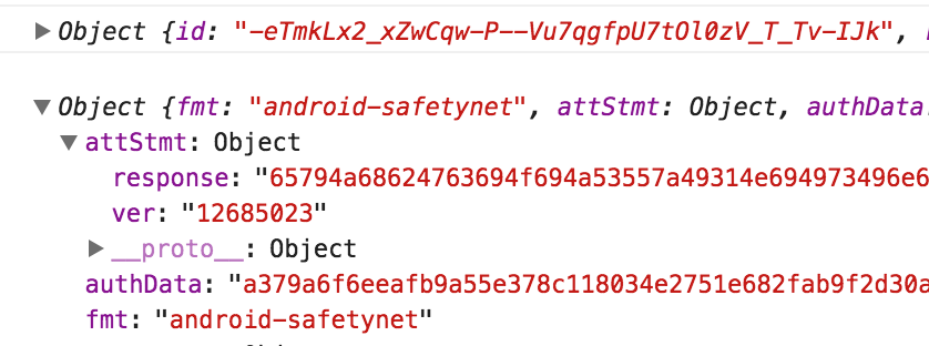 The tpm, android-key, and android-safetynet attestation tests send ...
