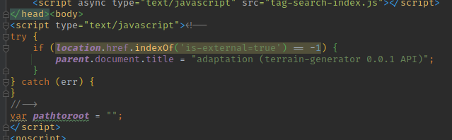 Dokka generates unwanted javascript · Issue #1263 · Kotlin/dokka · GitHub