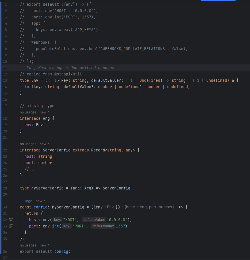 Missing Type Define For Ts Config Files · Issue 17738 · Strapistrapi · Github 1990
