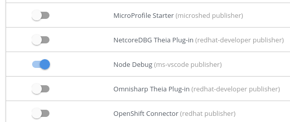 node debug is broken for che-theia:next · Issue #16379 · eclipse-che/che · GitHub