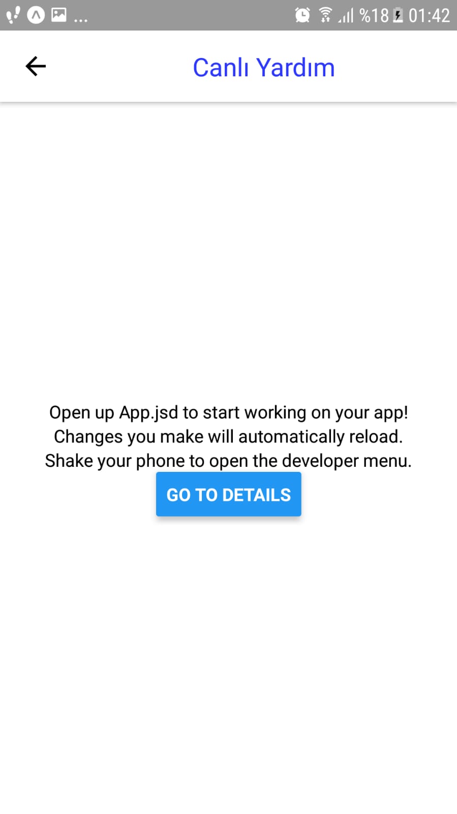 Cannot Properly Center Title On Android · Issue 1728 · React