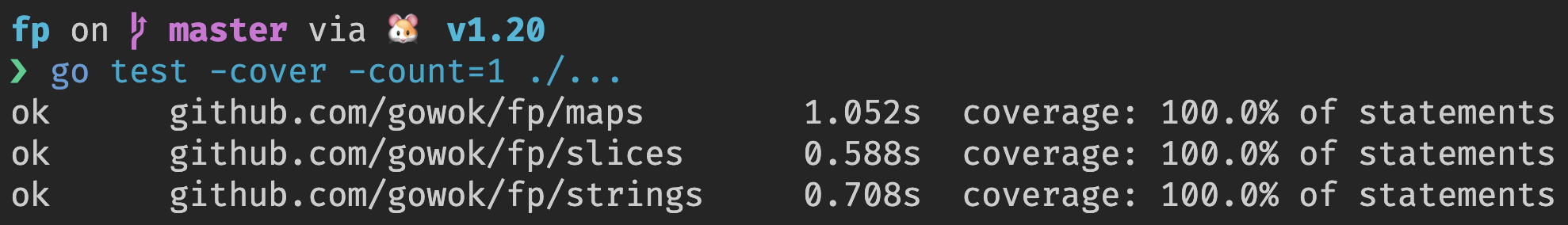 GitHub - gowok/fp: Functional programming library for Go