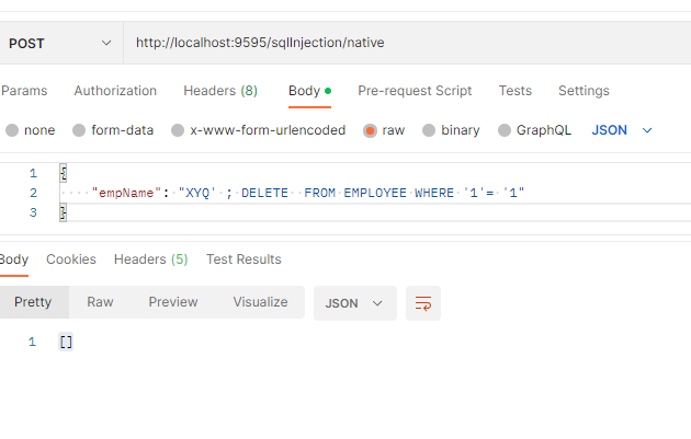 GitHub - kanniselvan/SQLInjectionAttackDemo: SQL Injection spring boot demo