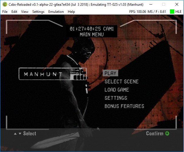 Manhunt · Issue #1329 · Cxbx-Reloaded/Cxbx-Reloaded · GitHub