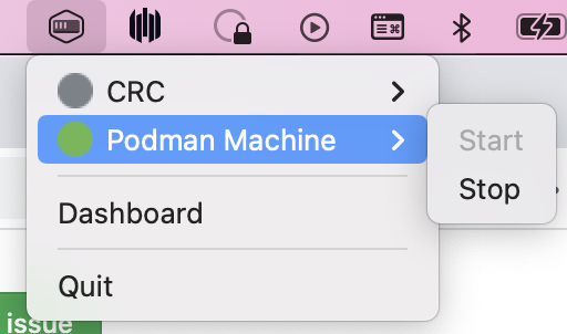 Implement Startstop For Podman Machine · Issue 447 · Containerspodman Desktop · Github