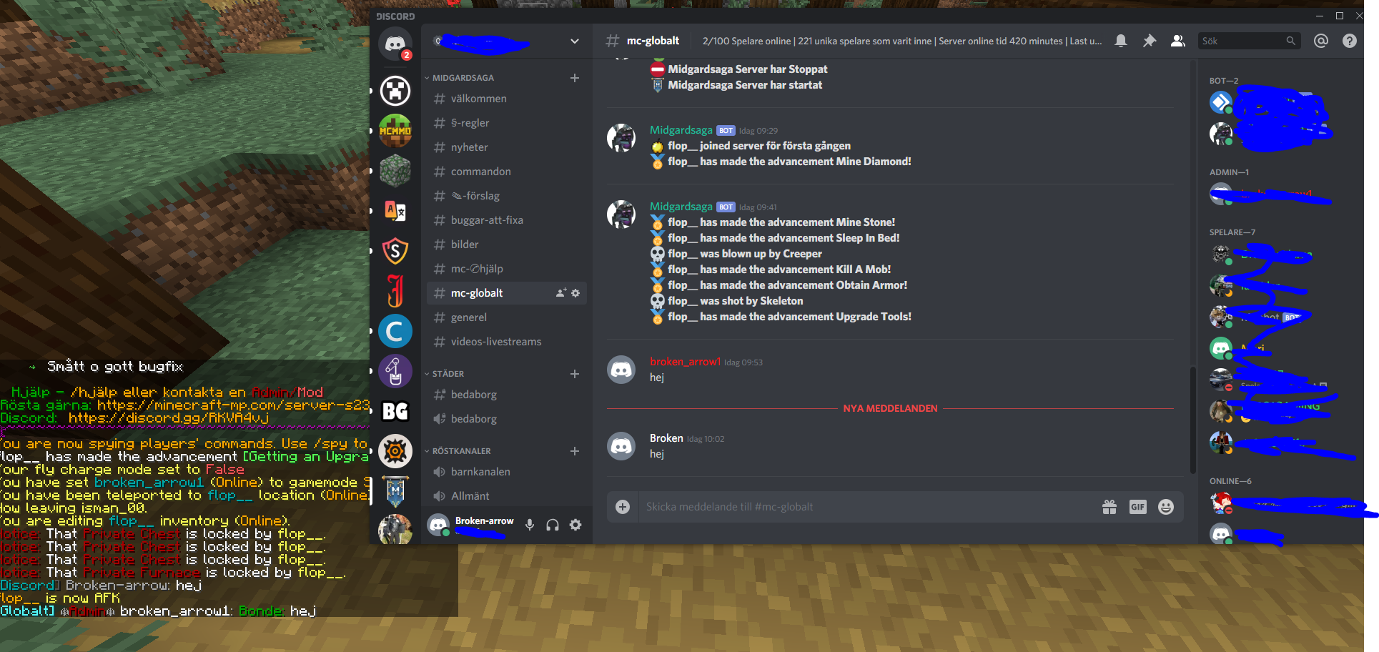 DiscordSRV implementation do not linked account write in game as another player · Issue #2659 ...