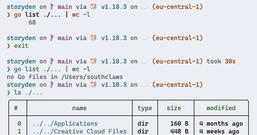 Nushell doesn't play well with Golang wildcard path syntax: "./..." · Issue #7015 · nushell ...