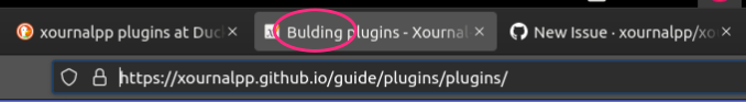 Typo in "Building plugins" webpage's tab title · Issue #35 · xournalpp/xournalpp.github.io · GitHub