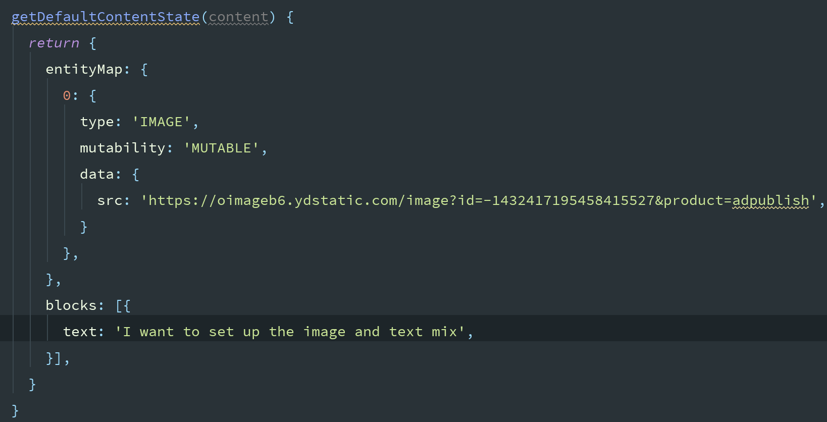 When I set up a json defaultContentState image it doesn't show up · Issue #701 · jpuri/react ...