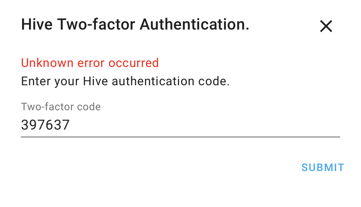 Add Support For Hive 2 Factor Authentication · Issue 9 · Pyhass Hive Custom Component · Github