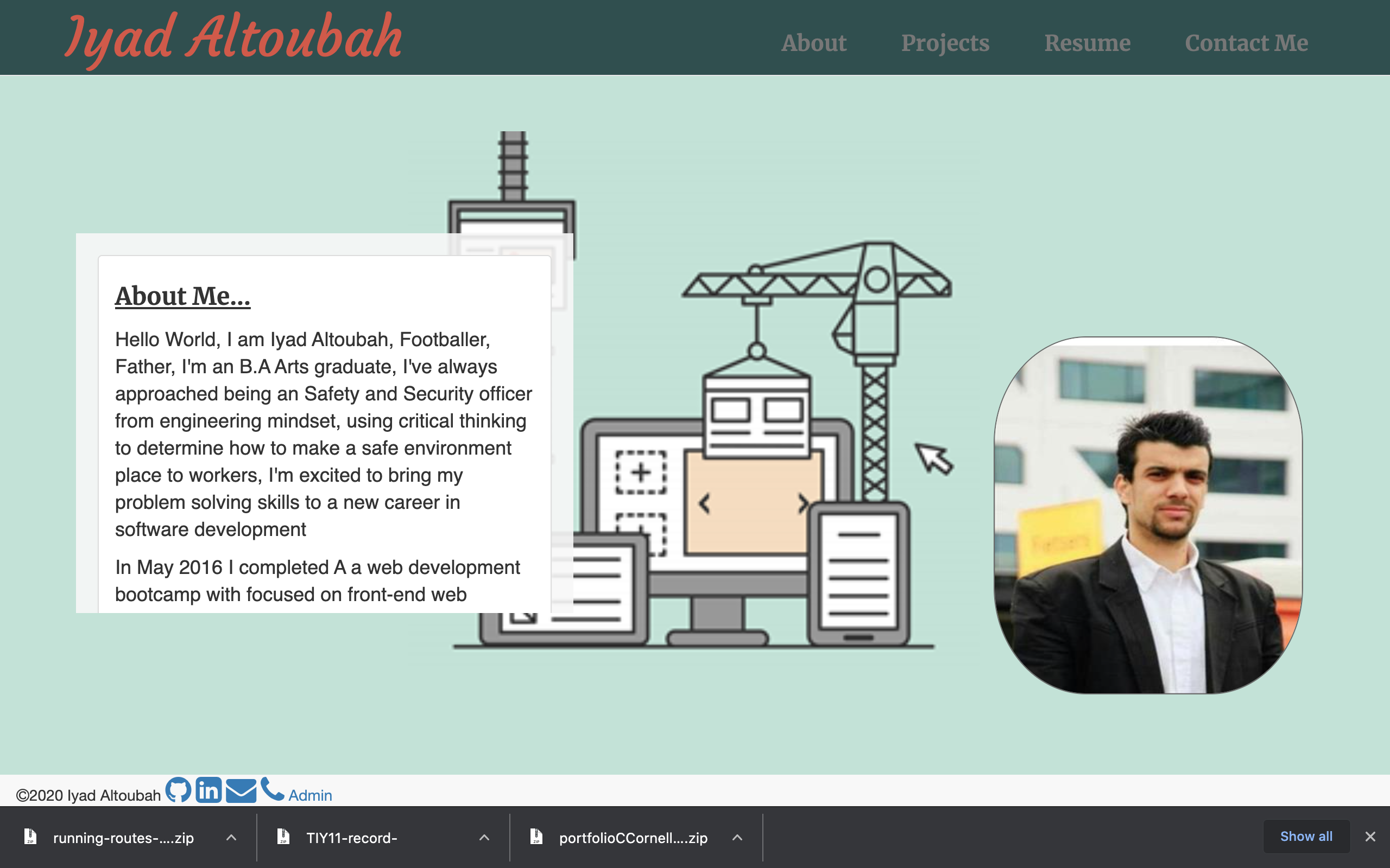 GitHub - Iyad87/portfolio: Website portfolio