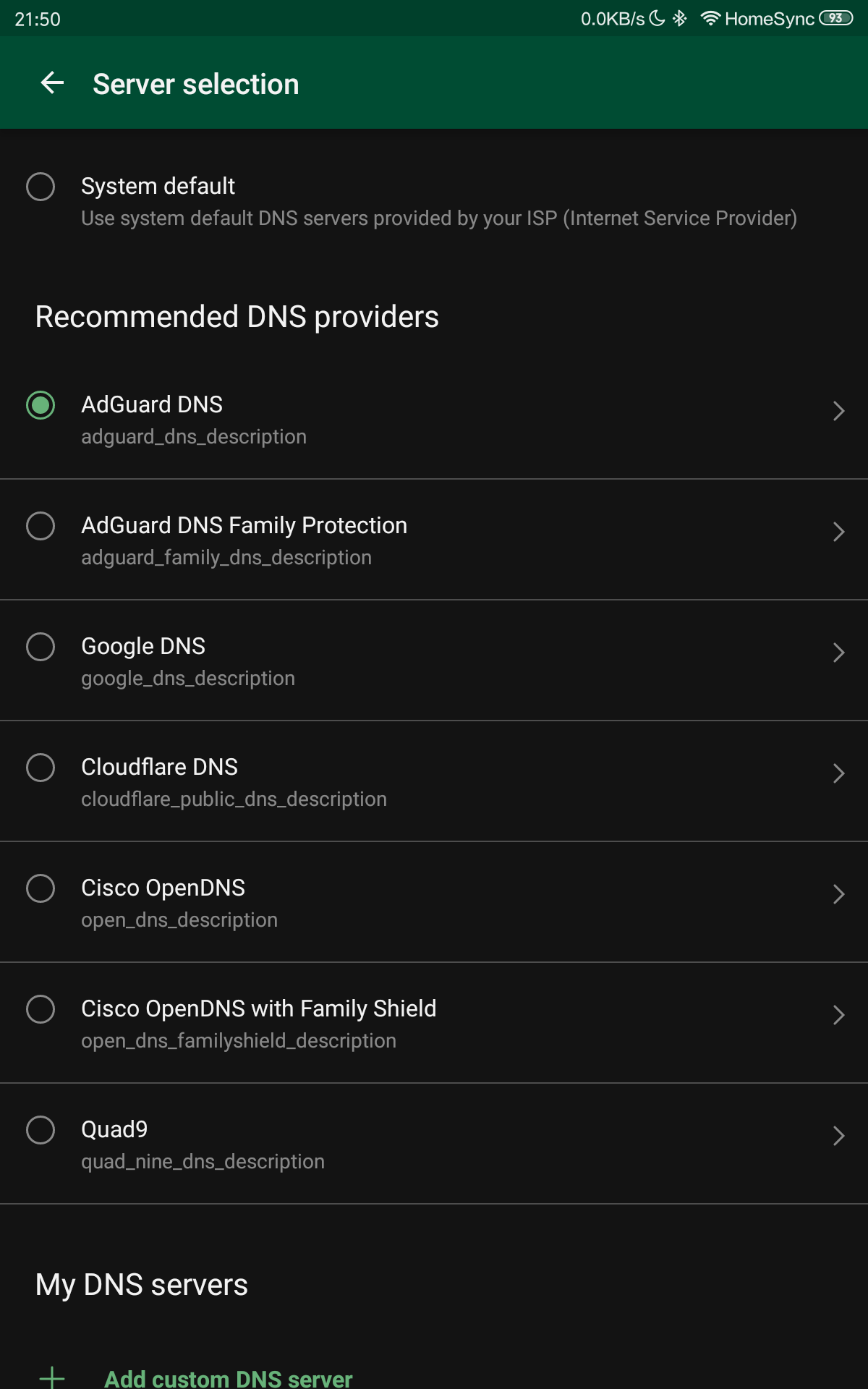 DNS Selection Description Missing · Issue #3265 · AdguardTeam/AdguardForAndroid · GitHub