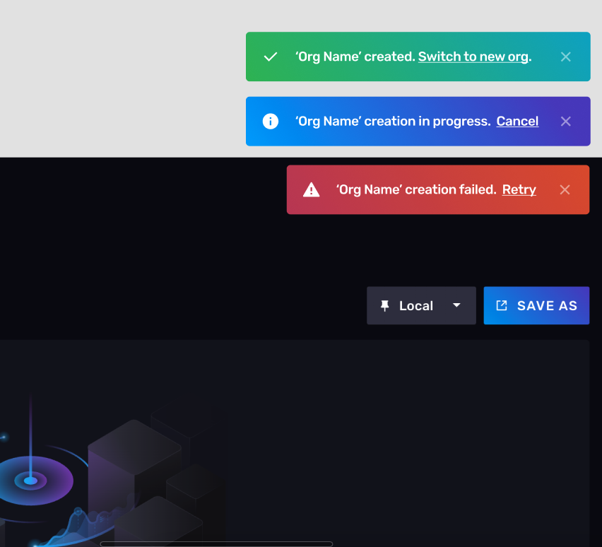 Multi Org Phase 2 - PAYG & Annual - Create an Organization · Issue #5205 · influxdata/ui · GitHub