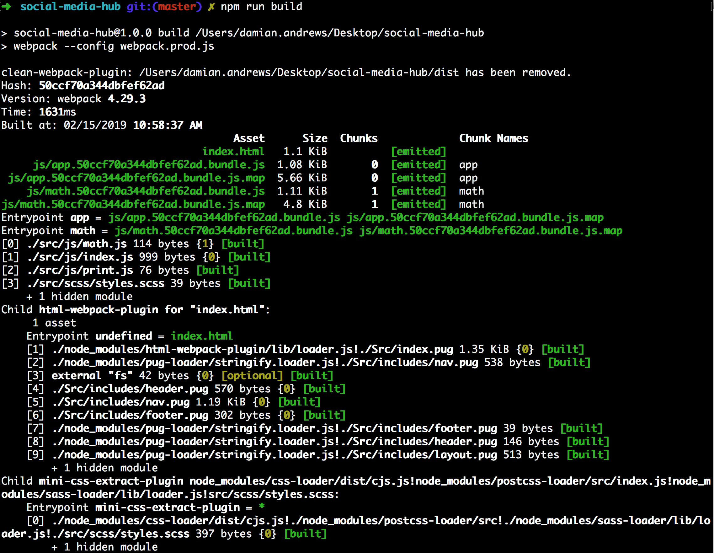 mode: 'production' conflicts with MiniCssExtractPlugin · Issue #8792 · webpack/webpack · GitHub