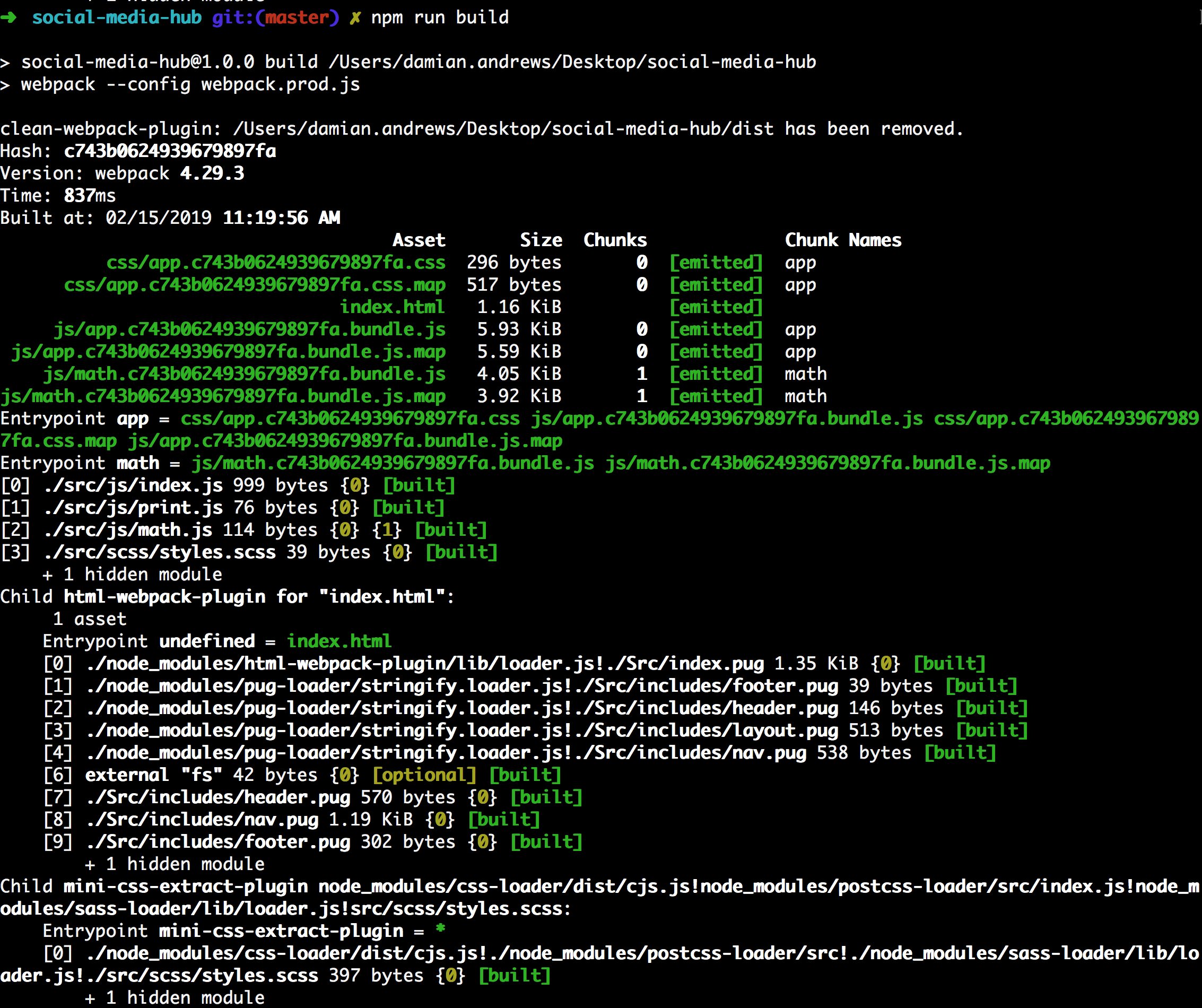 mode: 'production' conflicts with MiniCssExtractPlugin · Issue #8792 · webpack/webpack · GitHub