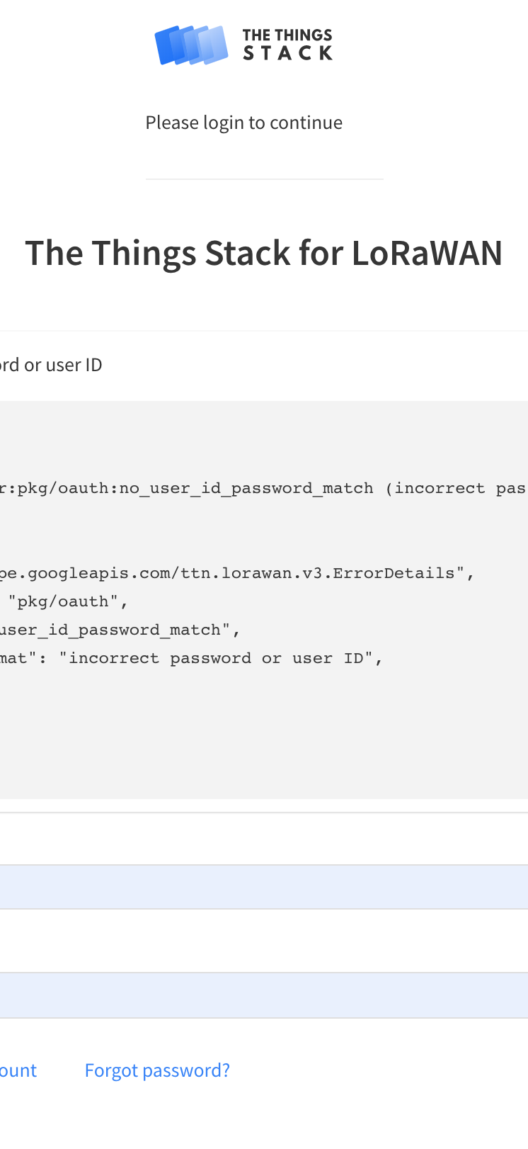 Login screen broken on error details in mobile view · Issue #1931 · TheThingsNetwork/lorawan ...
